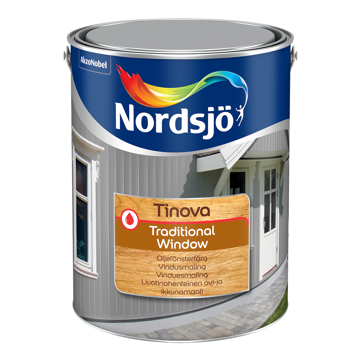 Slik maler du ytterdøren av teak | Nordsjö
