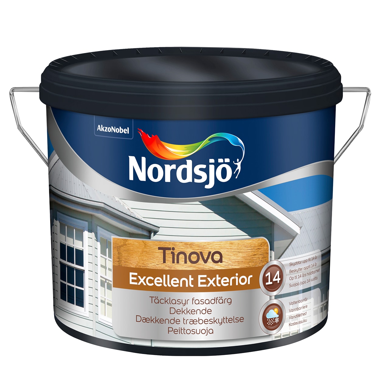 Nordsjö One Supreme - en modern halvmatt miljömärkt fasadfärg | Nordsjö