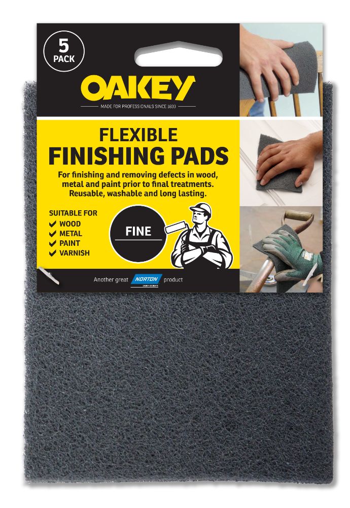 Oakey Flexible Finishing Pads 5PK | Dulux Decorator Centre