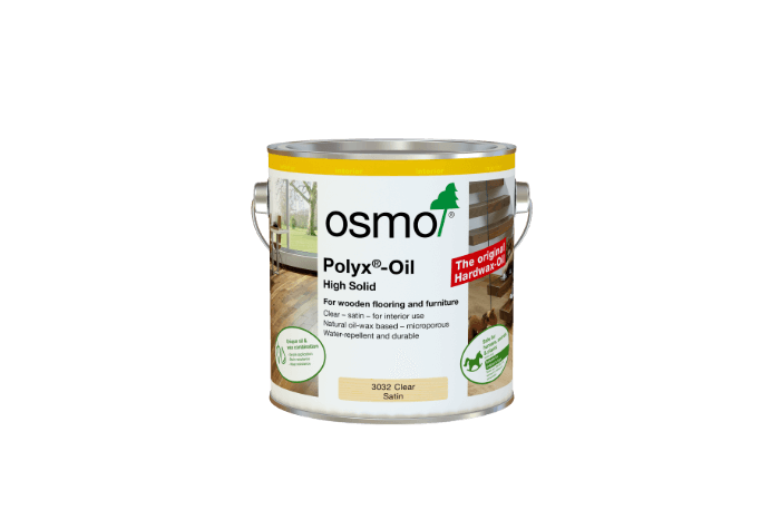 Osmo Polyx Hard Wax Oil Satin - Clear | Dulux Decorator Centre
