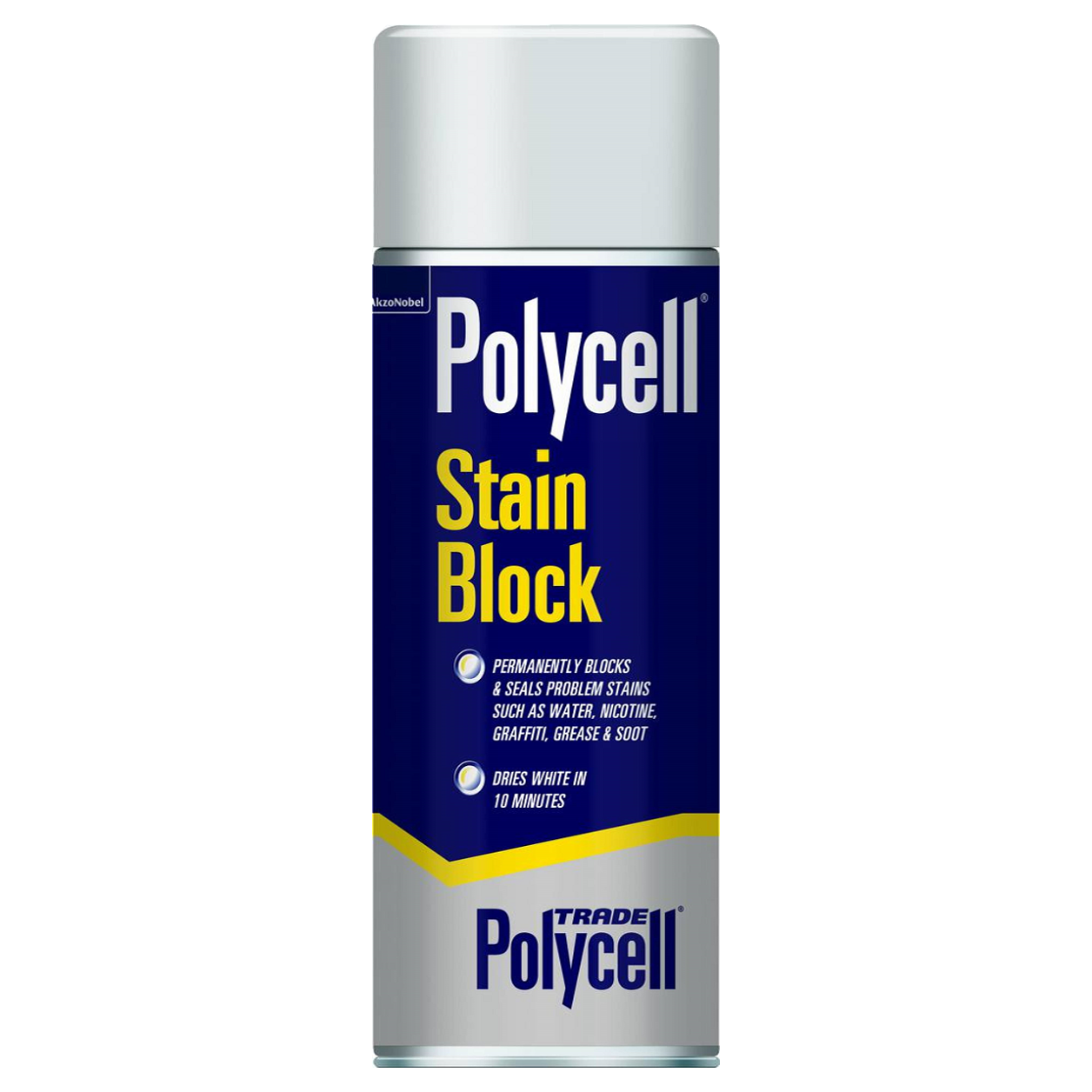 Polycell Trade Stain Block Aerosol | Dulux Decorator Centre