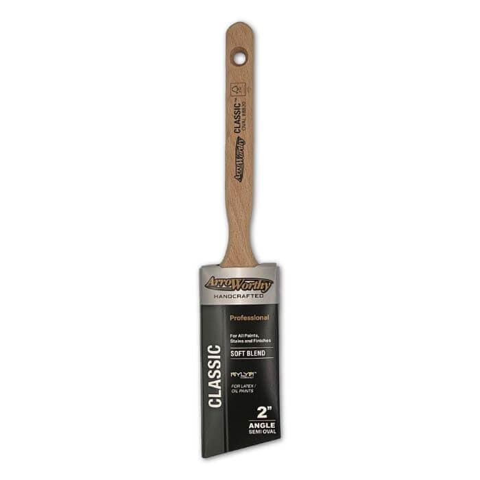 Arroworthy Classic Semi Oval Angled Long Handle Brush | Dulux Decorator Centre