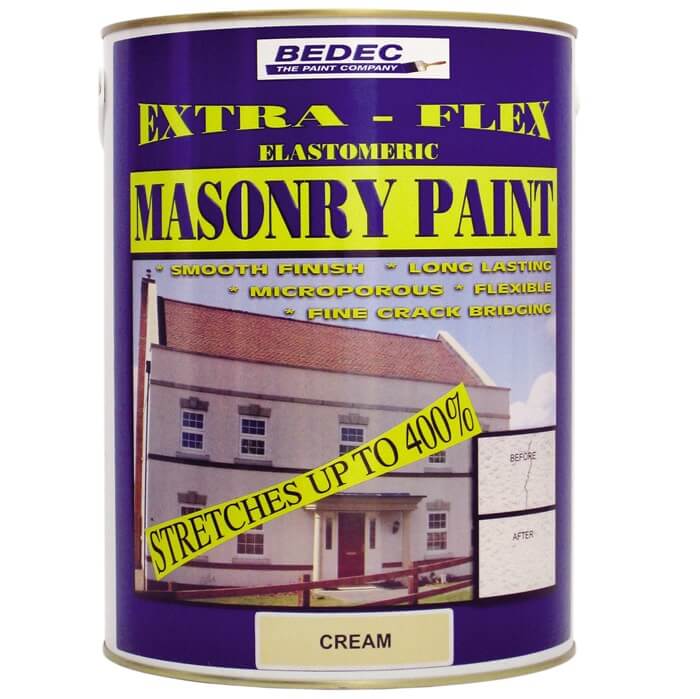Bedec Extra-flex Masonry Paint 5L | Dulux Decorator Centre