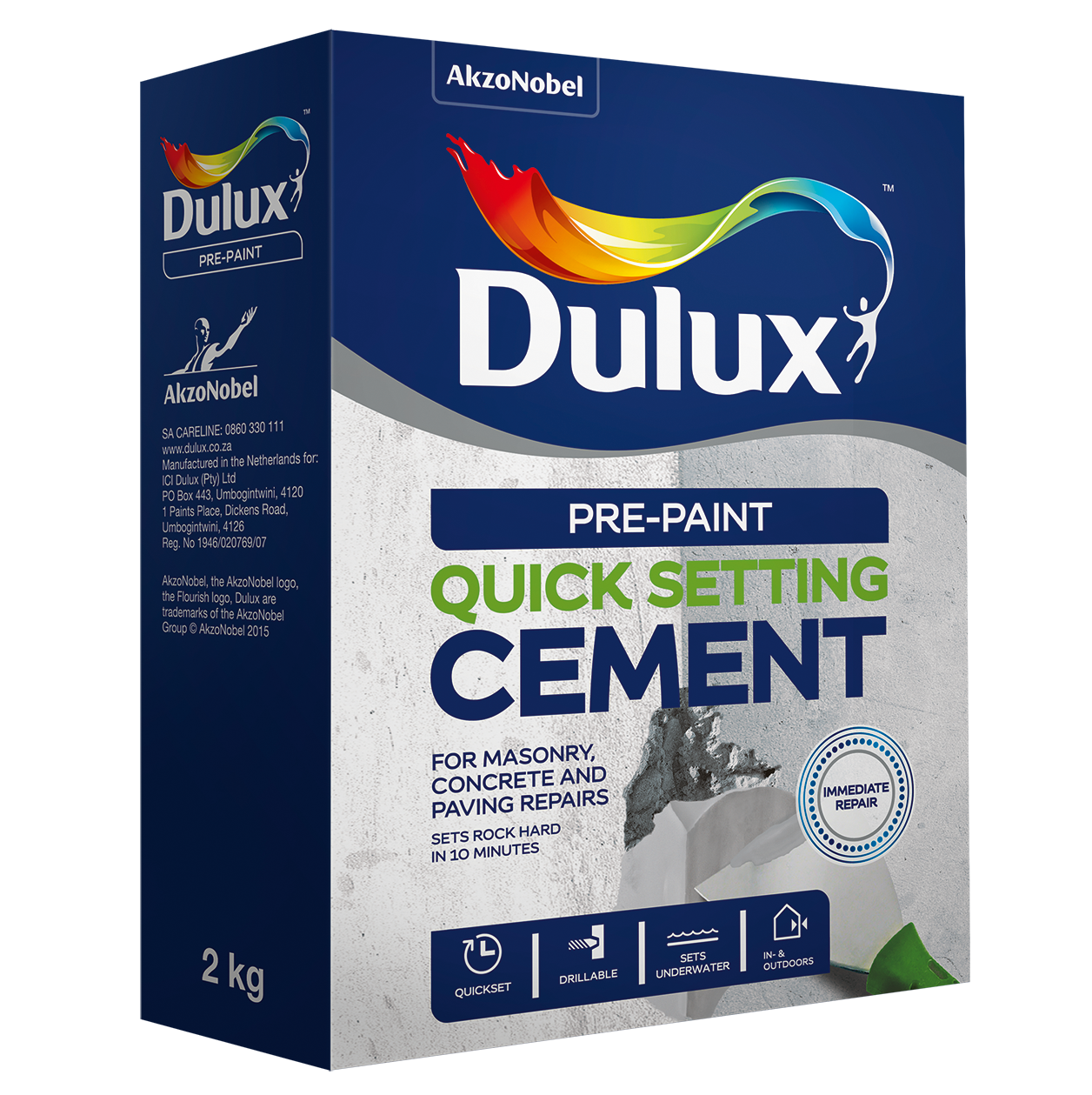 Dulux Pre-Paint Quick Setting Cement Interior & Exterior - Not ...