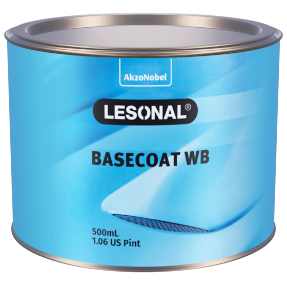 Lesonal Basecoat WB 308NM SEC Medium Sparkling Silver 500ml