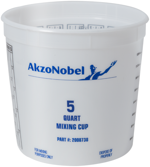 CV Mixing Cup Graduated 5QT (25/box)