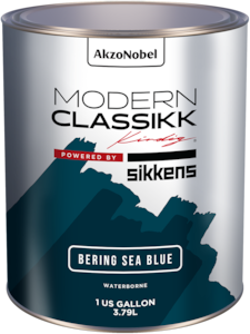 Modern Classikk Bering Sea Blue Waterborne 1 US Gallon
