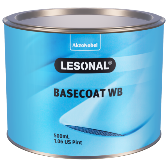 Lesonal Basecoat WB 65 Yellow (Orange) 500ml