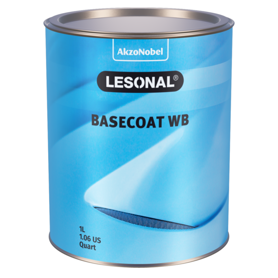 Lesonal Basecoat WB 92P Yellow (Green) Pearl 1L