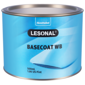 Lesonal Basecoat WB 34 Red (Orange) 500ml