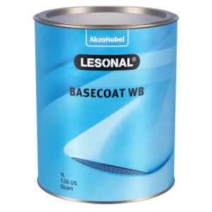 Lesonal Basecoat WB 25 Deep Black 1L